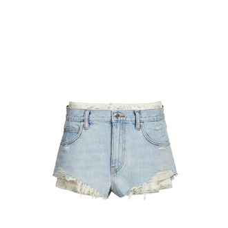 Alexander Wang Dank Shorts 2 in 1 - Blau