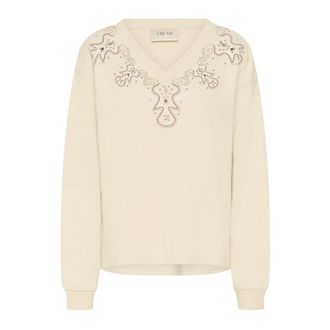 Cream Damen, Sweatshirts & Hoodies, Beige, XLGr&ouml;&szlig;e
