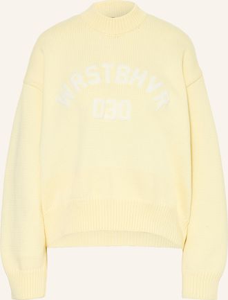 Worst Behavior Wrstbhvr Pullover Luna gelb