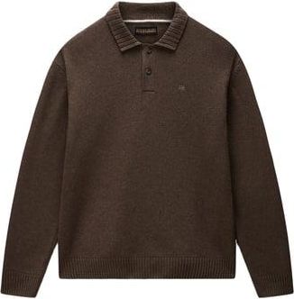 Napapijri Polo droit uni manches longues