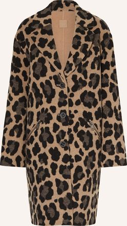 Marc Cain Wollmantel Zum Wenden braun