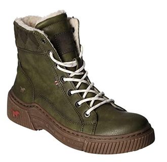 Mustang Jeans Femme 1436-602 Bottines, Vert foncé, 37 EU