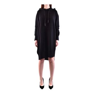 Alexander McQueen Strickkleid - - Dresses - Damen - Schwarzk - XS