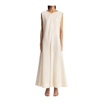 Khaite Cremefarbenes Maxikleid - - Dresses - Damen - Beige - S