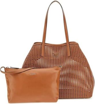 Guess sac shopper Brigitta 2 in 1 Tote Cognac brun