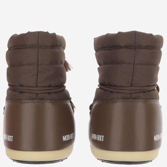 Moon Boot Womens Nylon Ankle Boots Brown Polyamide
