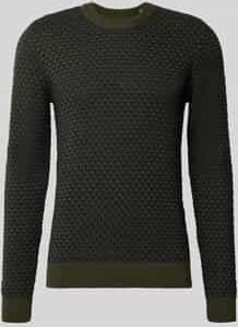 Blend Strickpullover mit Rundhalsausschnitt Modell DONG