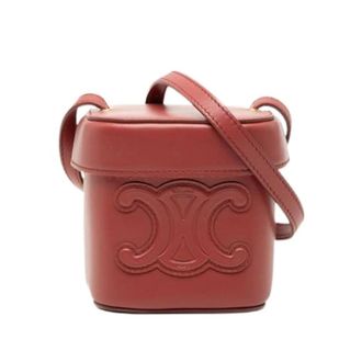 Celine Sac bandouli&egrave;re Pochette Vintage doccasion - Femme - Pre-owned - Rouge - Taille: ONE Size