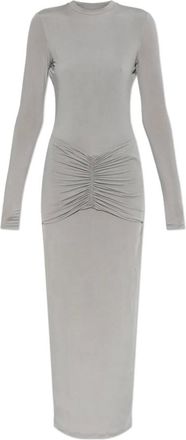 Balmain Femme, Robes, Gris, Taille: 40 FR Backless Dress