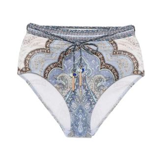 Zimmermann Wanderlust High Waist Pant - - Underwear - Damen - Mehrfarbig - S