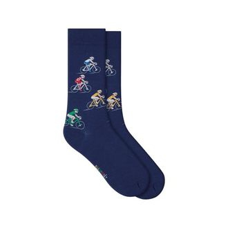Bleufor&ecirc;t Chaussettes imprim&eacute;e en coton
