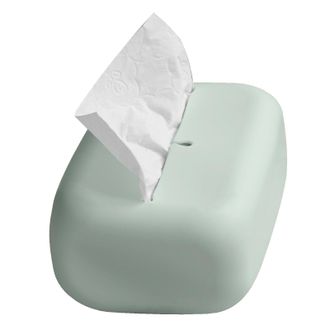 Generic Taschentuchbox-Halter f&uuml;r Badezimmer - langlebige Silikonh&uuml;lle | Taschentuchhalter, Papierhandtuchspender | Kreative dekorative Anti-Rutsch-Box | Fall