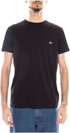 Lacoste Homme, Tops, Brun, Taille: M T-Shirt Col Rond