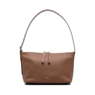 A.P.C. Vera Schultertasche - - Bags - Damen - Braun - ONE SIZE