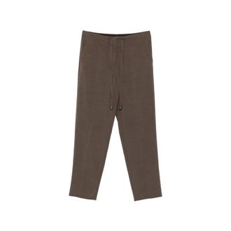 Giorgio Armani Straight Leg Hose - - Trousers - Damen - Grau - L