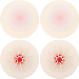 Cabilock 4 St&uuml;ck TPU Vakuumventil Vakuumdichte Kompressionsventile mit Auslaufschutz f&uuml;r Vakuumbeutel Kompatibel mit Handpumpe Luftdichtes Aufbewahren f&uuml;r Klei