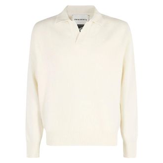 Amaranto Amar&aacute;nto, Homme, Pulls, Beige, Taille: XL Pull &agrave; col en V