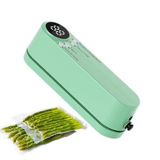 Generico Scelleuses de sacs à puces, scelleuses sous vide portatives | Machine à sceller sous vide compacte | Gadget de cuisine de la machine-outil de machine 