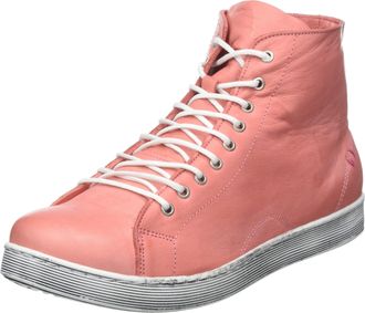 Andrea Conti Damen High Top Sneaker, Altrosa, 39 EU