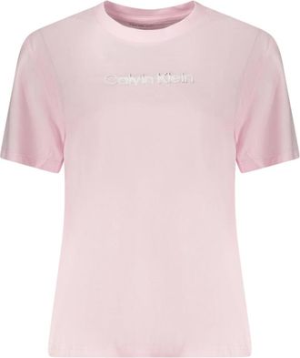 Calvin Klein Femme, Tops, Rose, Taille: 44 FR T-Chemises