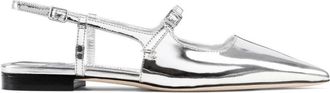 Jimmy Choo London Silberne Absatzsandale - - Shoes - Damen - Grau - 40 EU