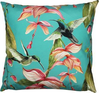 Evans Lichfield Hummingbird Florale Outdoor -Kissenbedeckung