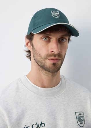 Mango Casquette brod&eacute;e vert fonc&eacute; - Homme - Taille unique - MANGO MAN