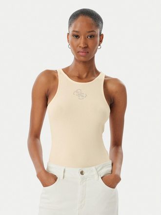 Guess Top W6RP39 KD092 Beige Regular Fit