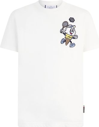 Philipp Plein Round Neck T-Shirt Gelato Monsters