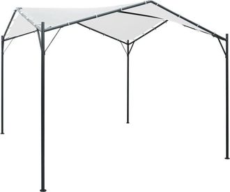 vidaXL Belv&eacute;d&egrave;re 3x3x2,6 m Blanc 180 g/m&sup2;