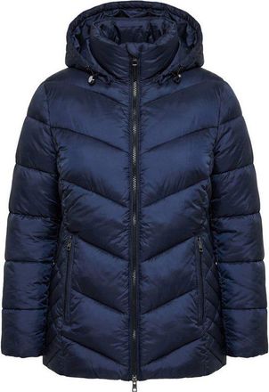 Ulla Popken Steppjacke HYPRAR Steppjacke Kapuze abnehmbar wasserabweisend