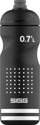 Sigg Fahrrad Trinkflasche - Pulsar Black - Quetschbar - Sp&uuml;lmaschinenfest - Federleicht - Auslaufsicher - BPA-frei - Sport & Fahrrad Zubeh&ouml;r - Schwarz & We