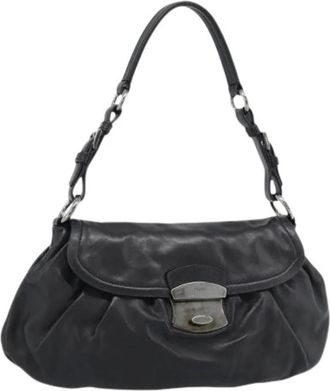 Prada Sac bandouli&egrave;re vintage Pre-owned - Femme - Pre-owned - Noir - Taille: ONE Size