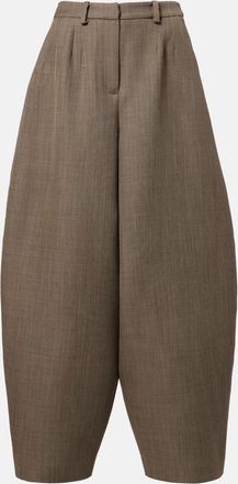 Magda Butrym Pantalon ample en laine