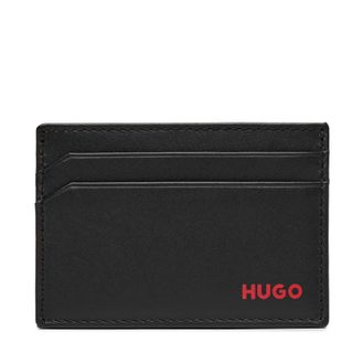 HUGO BOSS Kreditkartenetui HUGO 50570456 Schwarz