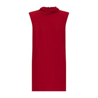 Valentino Garavani Femme, Robes, Rouge, Taille: 36 FR Robe en soie avec poches