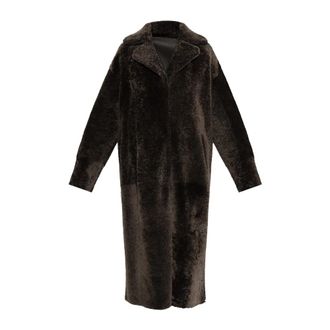 Arma Reversible Shearling Coat Ines - - Jackets - Damen - Braun - S