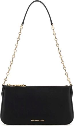 Michael Kors Femme, Sacs, Noir, Taille: ONE Size Empire Pochette Cha&icirc;ne en Cuir Medium