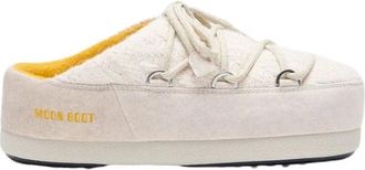 Moon Boot Femme, Chaussures, Beige, Taille: 39 EU EVX Rose Knit Mules