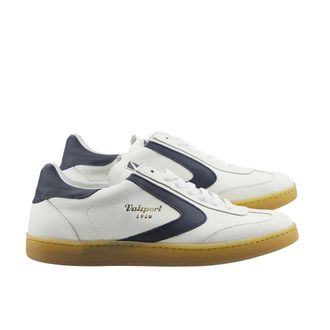Valsport Femme, Chaussures, Multicolore, Taille: 39 EU Baskets en Cuir Blanc Bleu