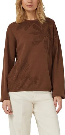 s.Oliver Pullover mit dekorativem Strickmuster