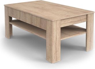 Vicco Table basse Milan, Sonoma, 92.2x48cm
