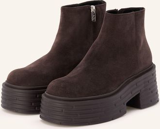 AGL Agl Plateau-Stiefeletten Lignes braun