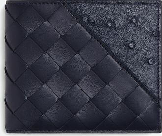 Bottega Veneta Intrecciato Diagonal Bi-fold Portemonnaie - Bottega Veneta