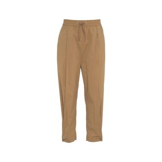 Herno Femme, Pantalons, Brun, Taille: 40 FR Pantalon Resort en Nylon Stretch