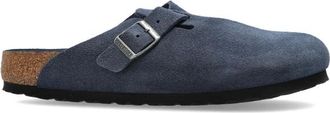 Birkenstock Homme, Chaussures, Bleu, Taille: 43 EU Boston Soft Footbed