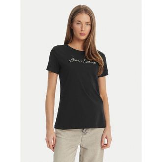 A|X Armani Exchange T-Shirt XW000839 AF10356 MC021 Schwarz Regular Fit