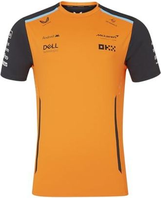 Castore McLaren Set Up T-Shirt 2024 - L - Autumn Glory/Phantom