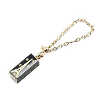 Chanel Pre-owned Breloque &Eacute;mail Tour Eiffel - Femme - Pre-owned - Noir - Taille: ONE Size