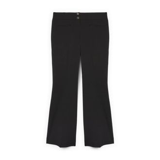 Fiorella Rubino Damen, Hosen, Schwarzk, LGr&ouml;&szlig;e